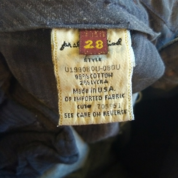 7 For All Mankind | Jeans | 7fam Seven For All Mankind Jeans Sz 28 Blue ...